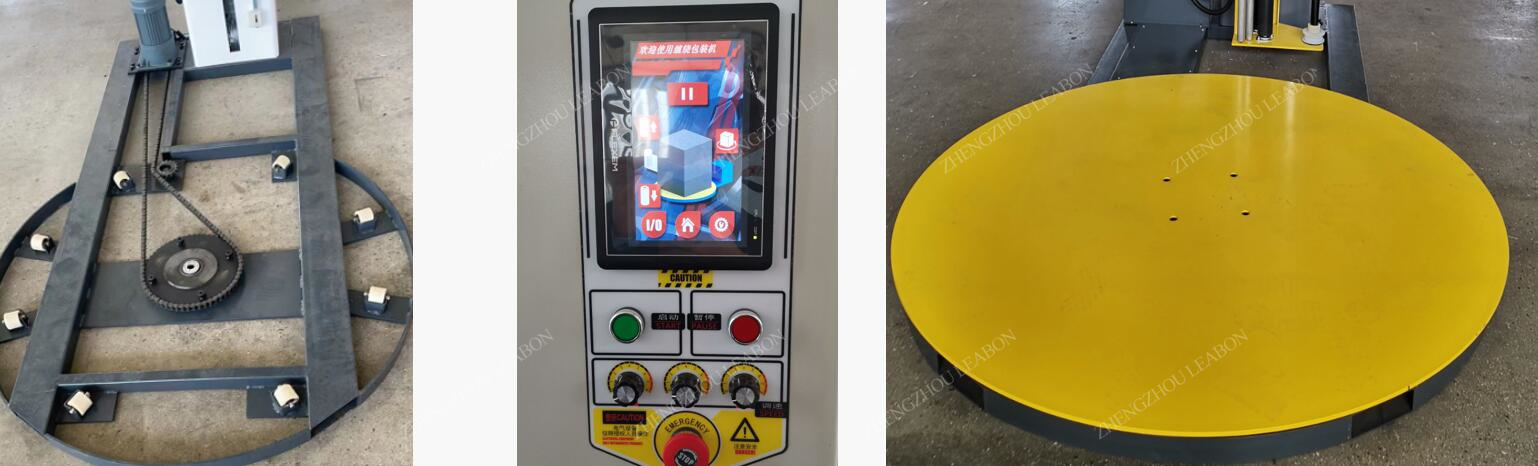 Automatic Plastic Stretch Film Wrapper Tray Wrapping Machine For Sale ...