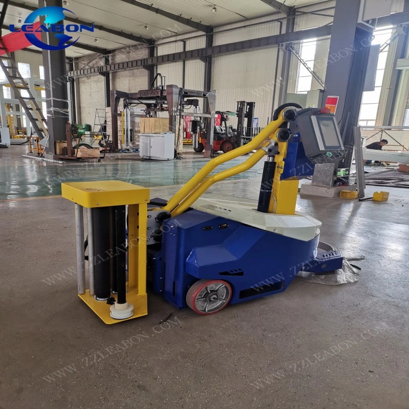 Robot Full Automatic Stretch Wrapping Machine Carton Self-Propelled ...